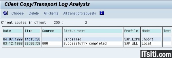 SCC3: Client Copy & Transport Log Analysis